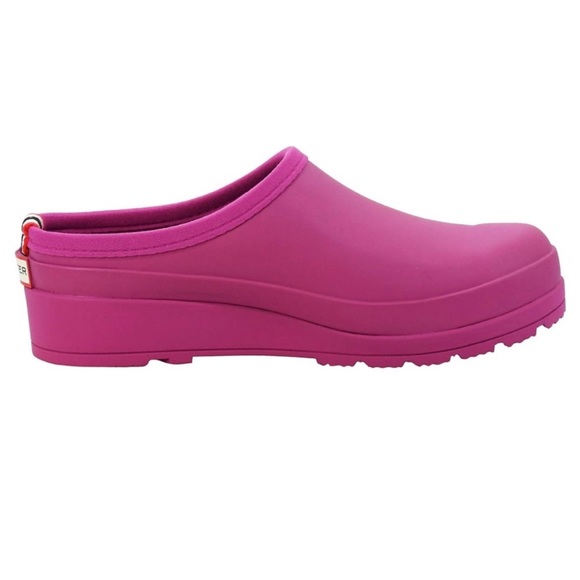 Hunter | Shoes | Hunter Clogs Prismatic Pink Original Play Clogs ...